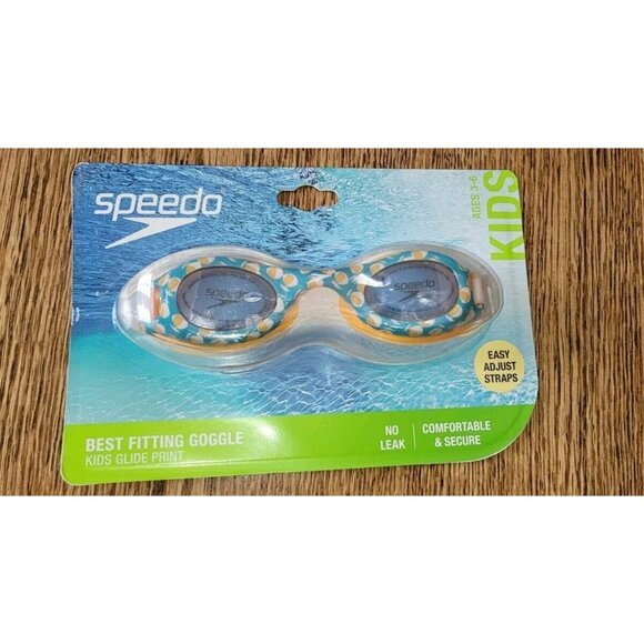 Speedo | Swim | New Sealed Speedo Best Fitting Goggle Kids 36 Orange ...